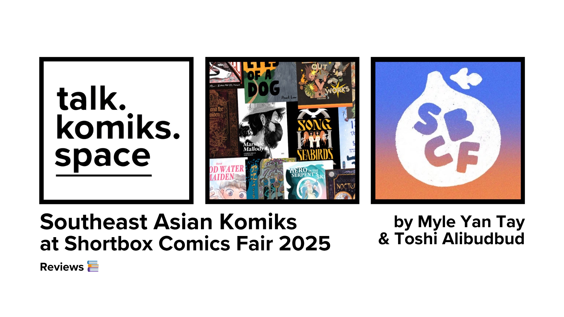 Southeast Asian Komiks at Shortbox Comics Fair 2025